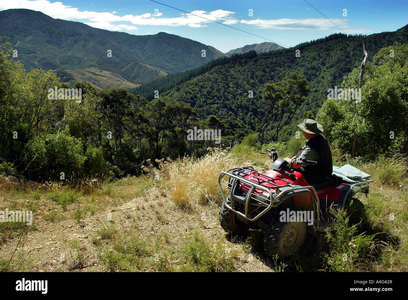 Quad biking new zealand hi-res stock photography and images - Alamy