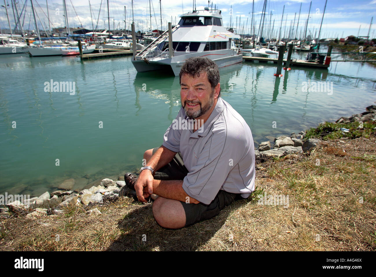 John Bennett who skippered the trawler San Aspiring which caught the ...