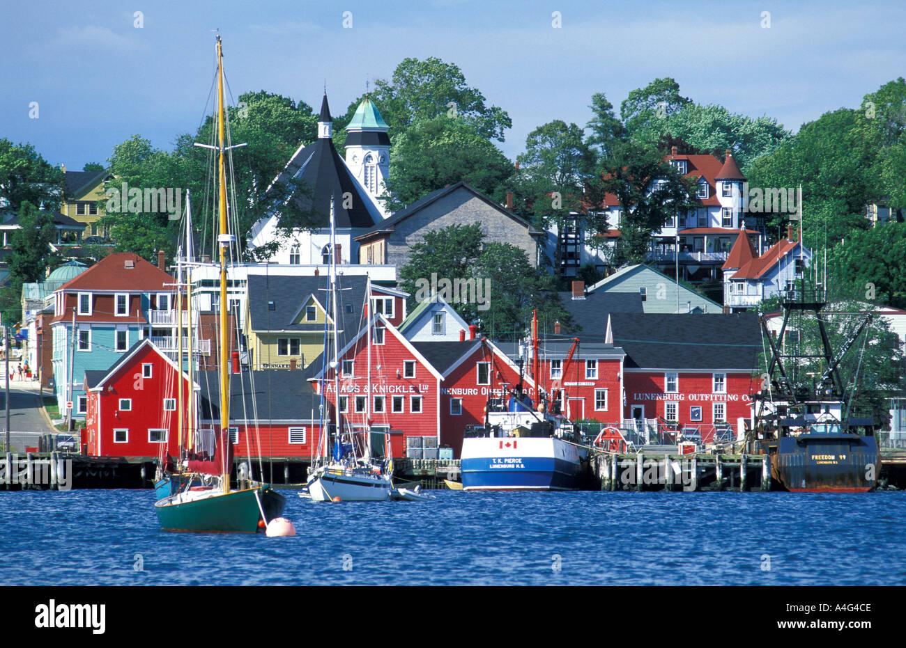 Lunenburg skyline hi-res stock photography and images - Alamy