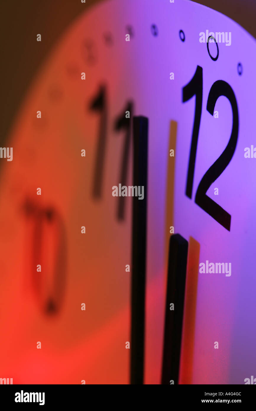 DEU Germany Clock clock face Watch hand Stock Photo - Alamy