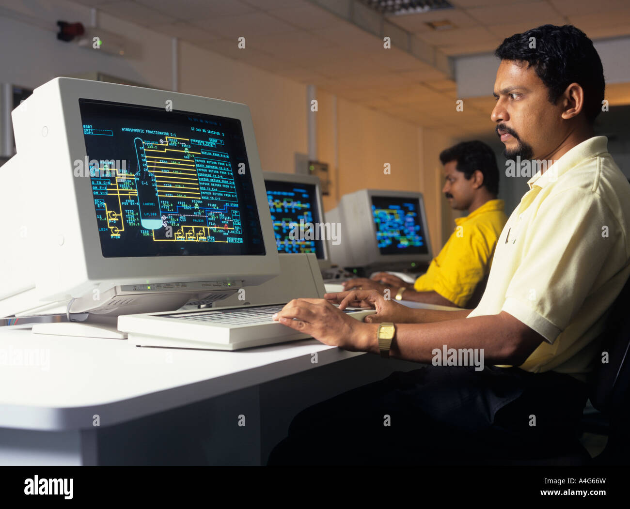 Indian Engineer at Work Stock Photo - Alamy