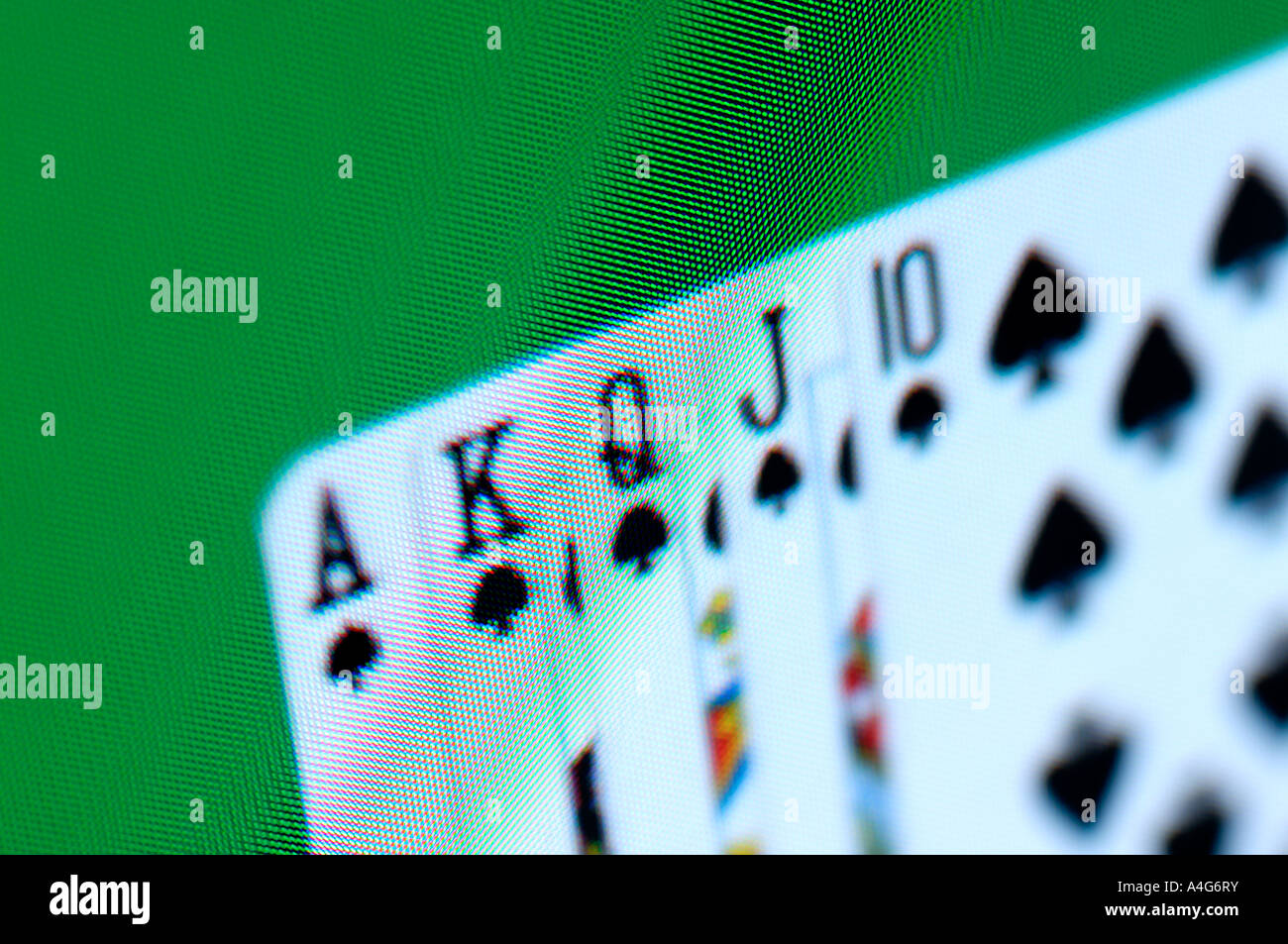 Detail poker cards on hi-res stock photography and images - Alamy