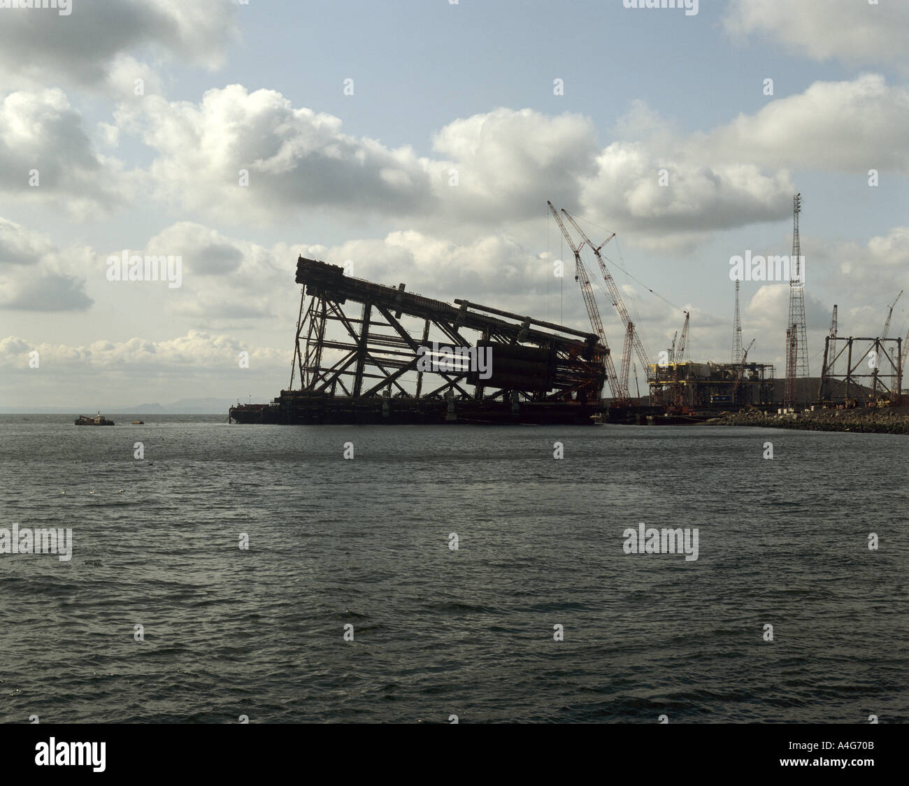 Jacket offshore energy production platform hi-res stock photography and ...
