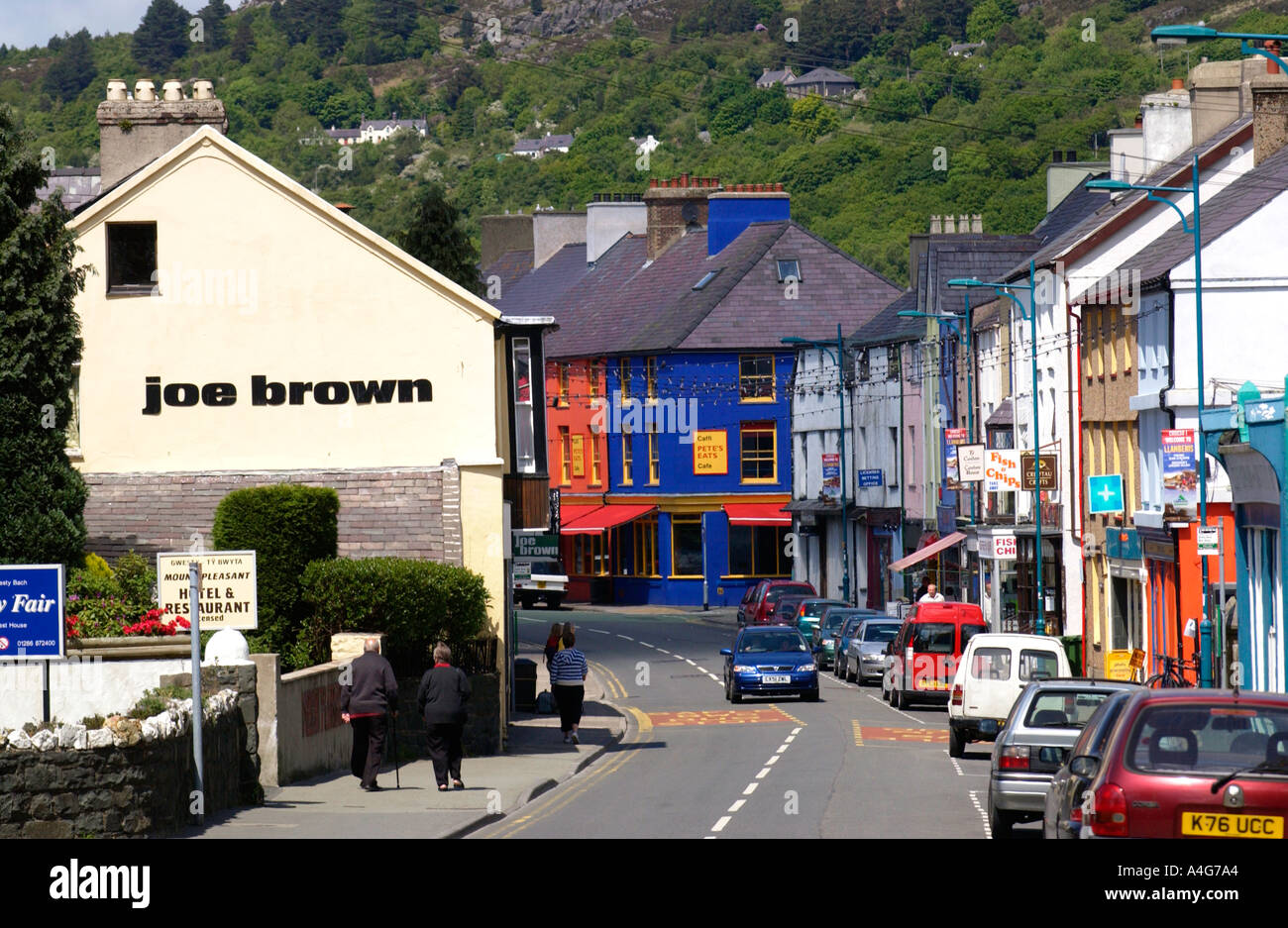 Llanberis town hi-res stock photography and images - Alamy