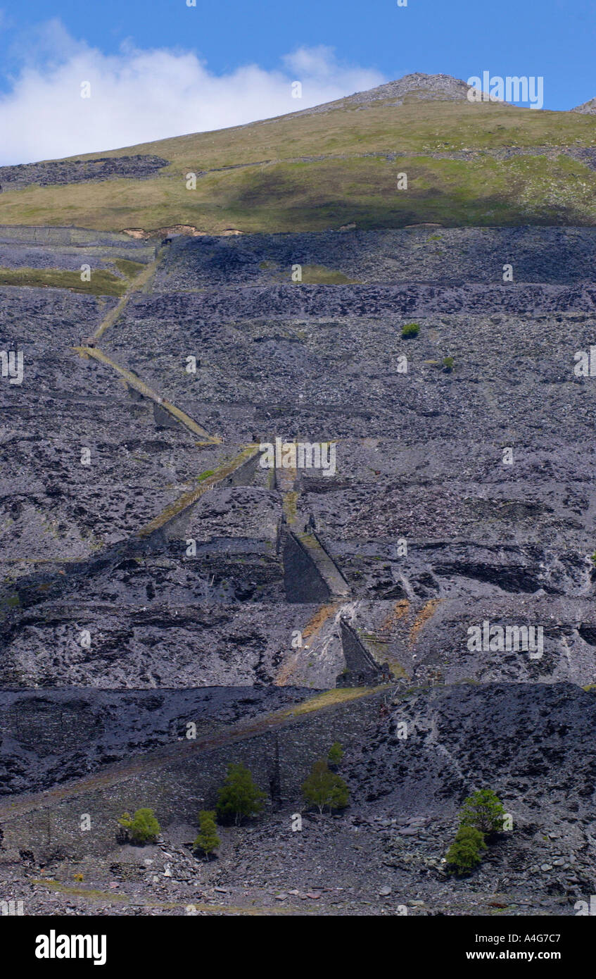 Slate quarry incline llanberis hi-res stock photography and images - Alamy