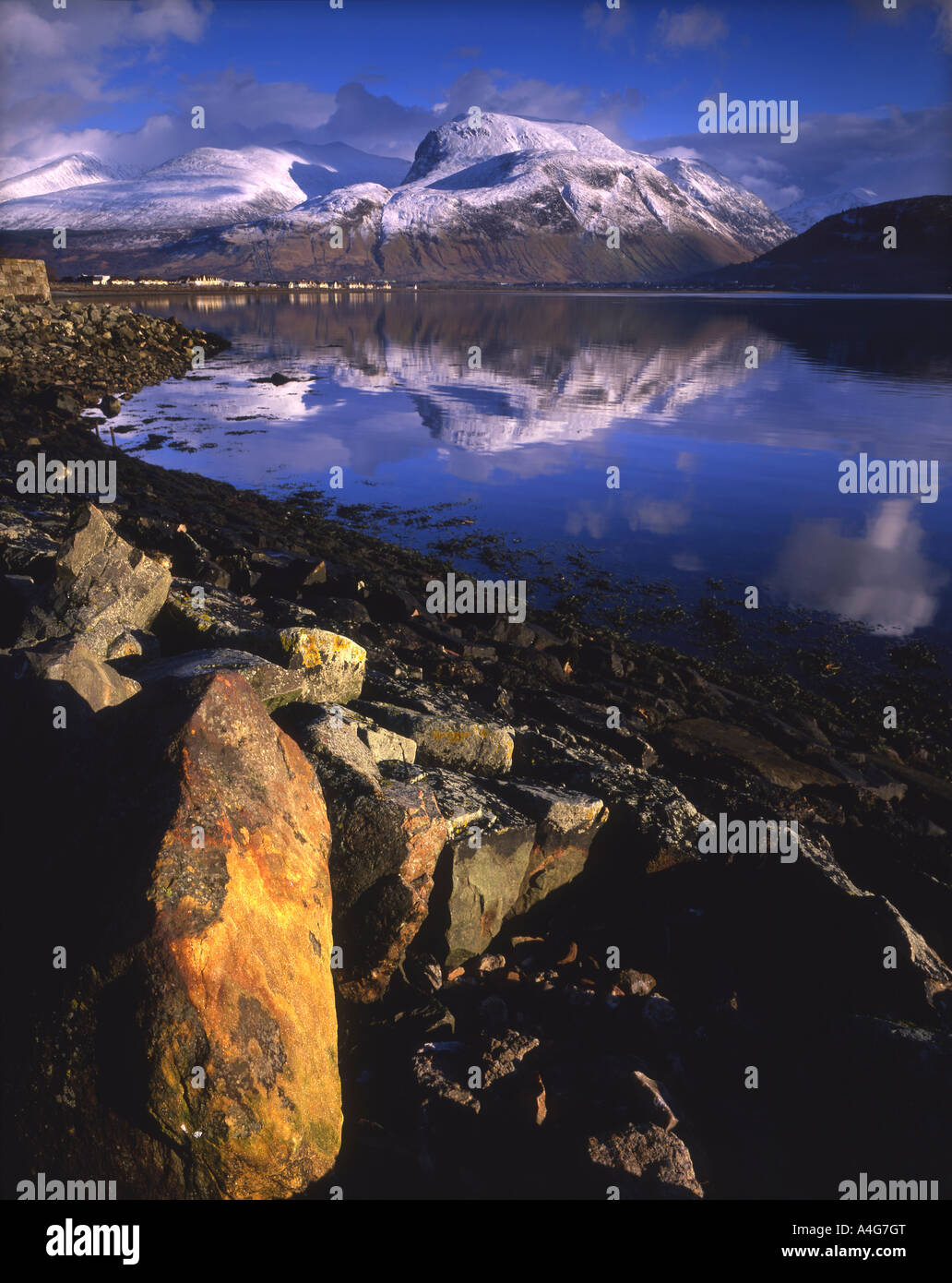 Ben Nevis from Corpach Stock Photo - Alamy
