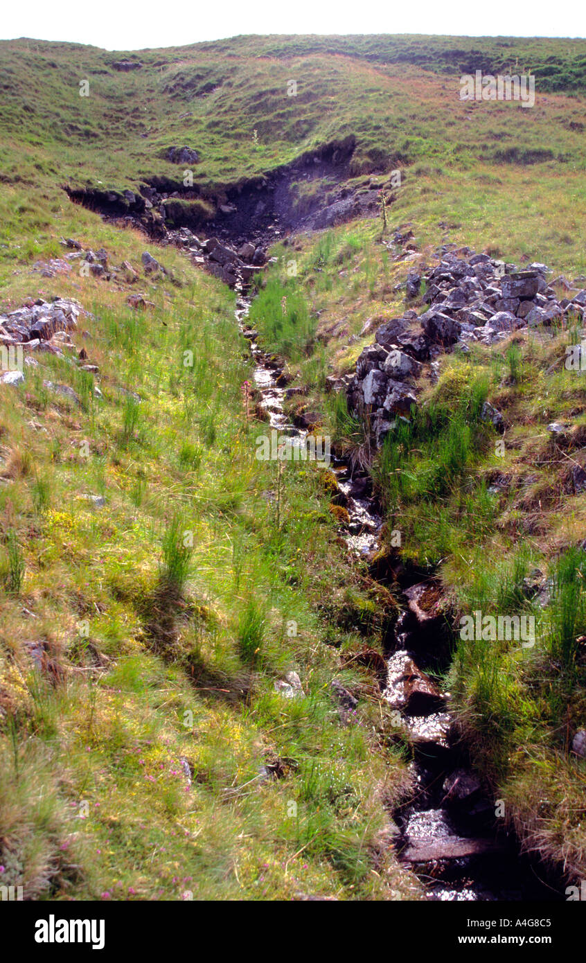 Spring near the source of the river south tyne hi-res stock photography ...