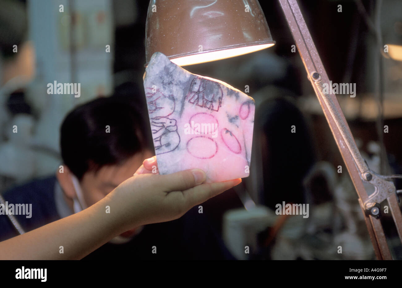 Jadeite stone hi-res stock photography and images - Alamy