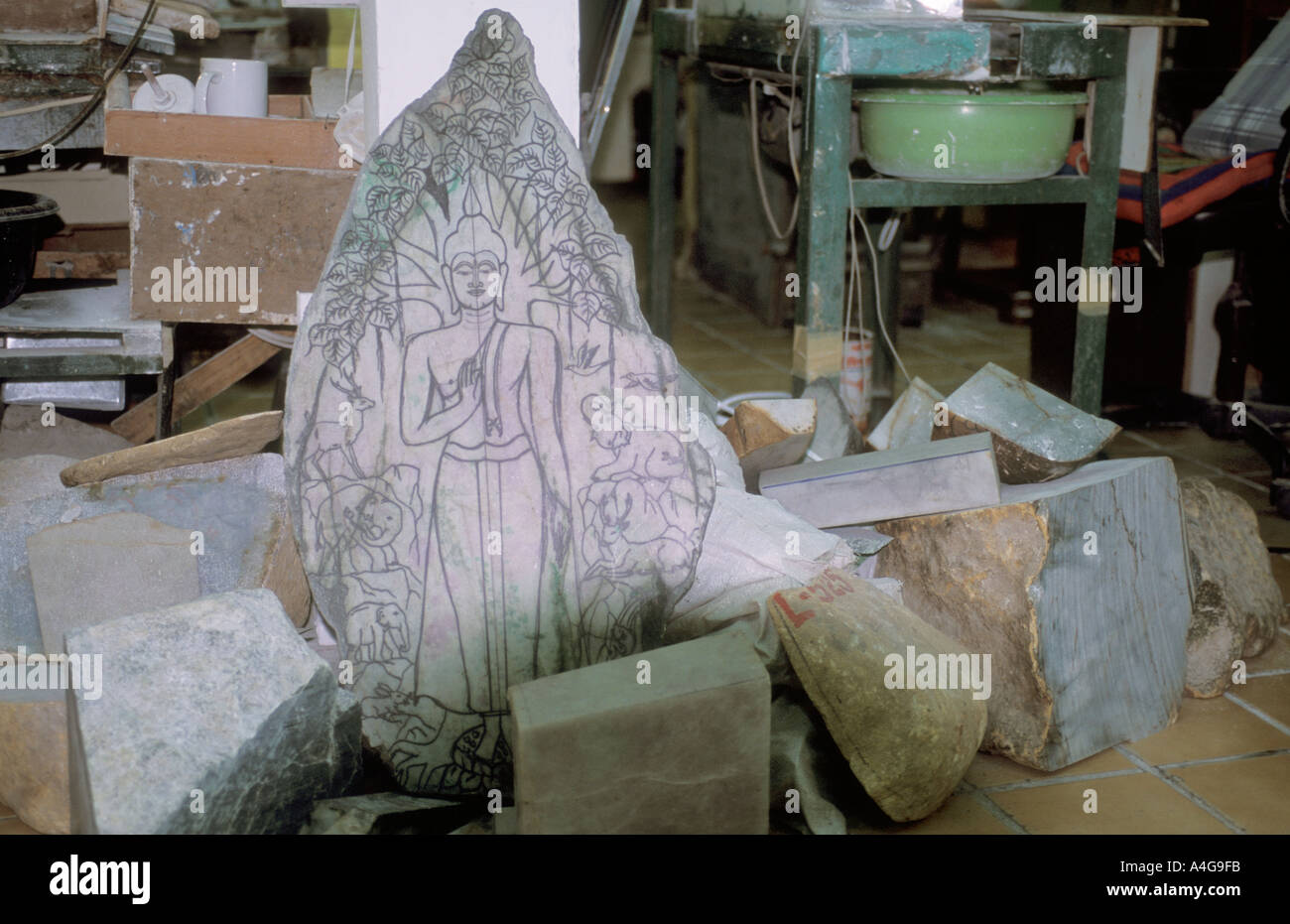 Jadeite stone hi-res stock photography and images - Alamy