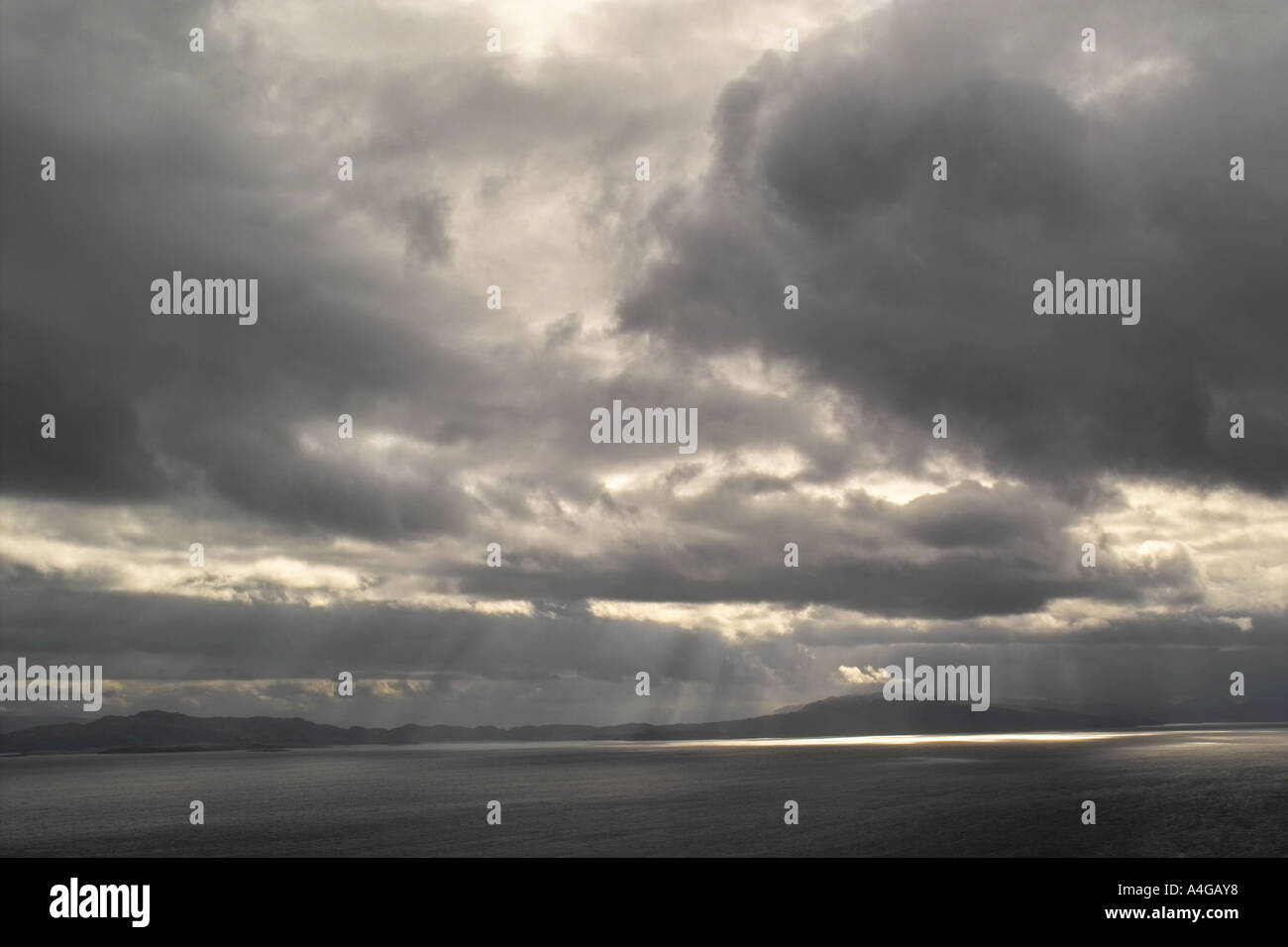 View over Loch Fada, Isle of Skye, Western Highlands, Scotland Stock ...