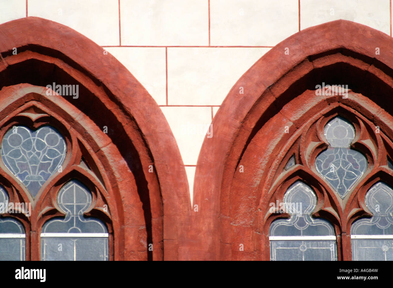 Gothic medieval church window hi-res stock photography and images - Alamy