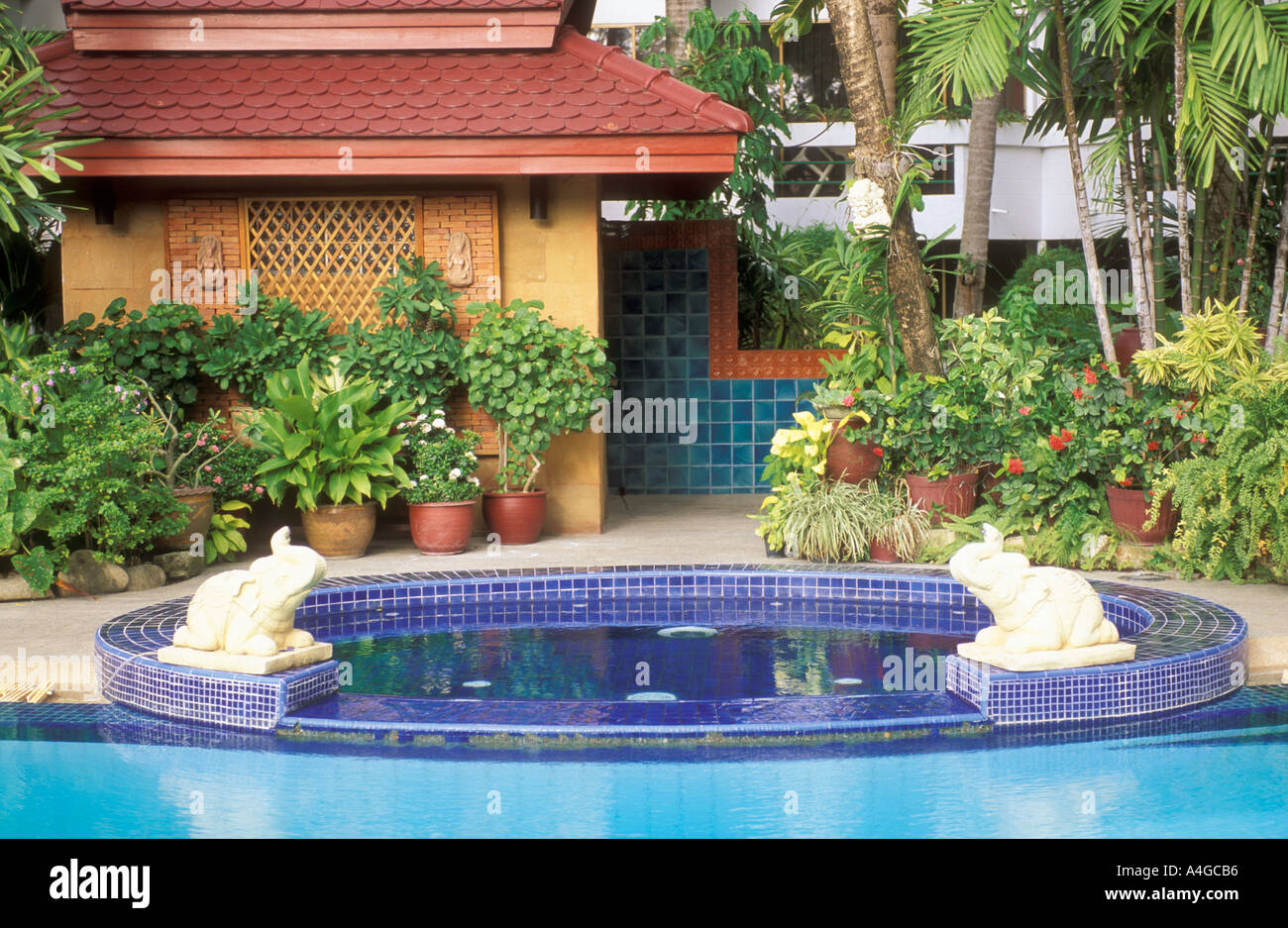 Resort Swimming Pool Stock Photo - Alamy