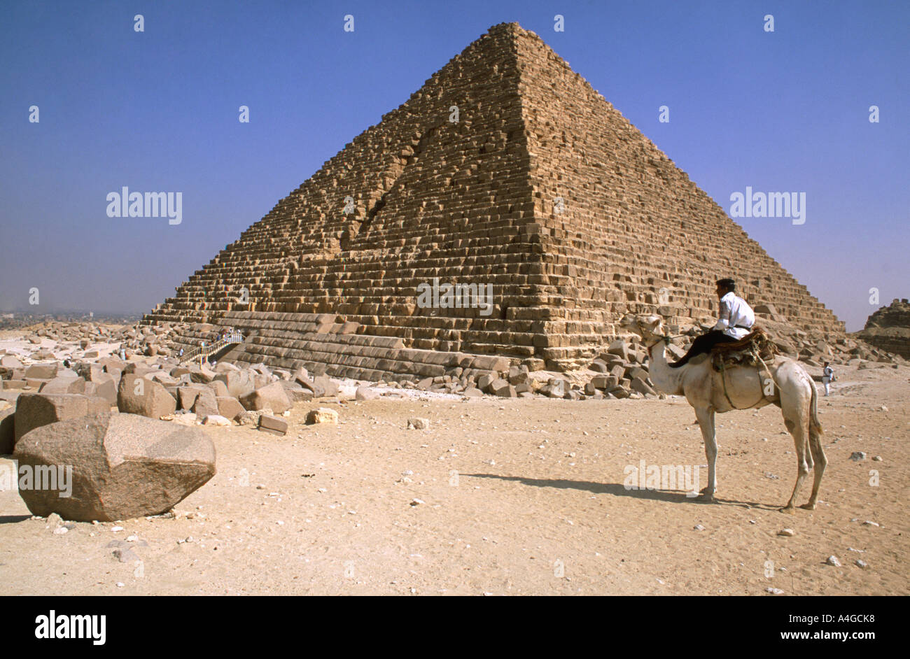 Giza Pyramids Cairo Egypt Stock Photo - Alamy