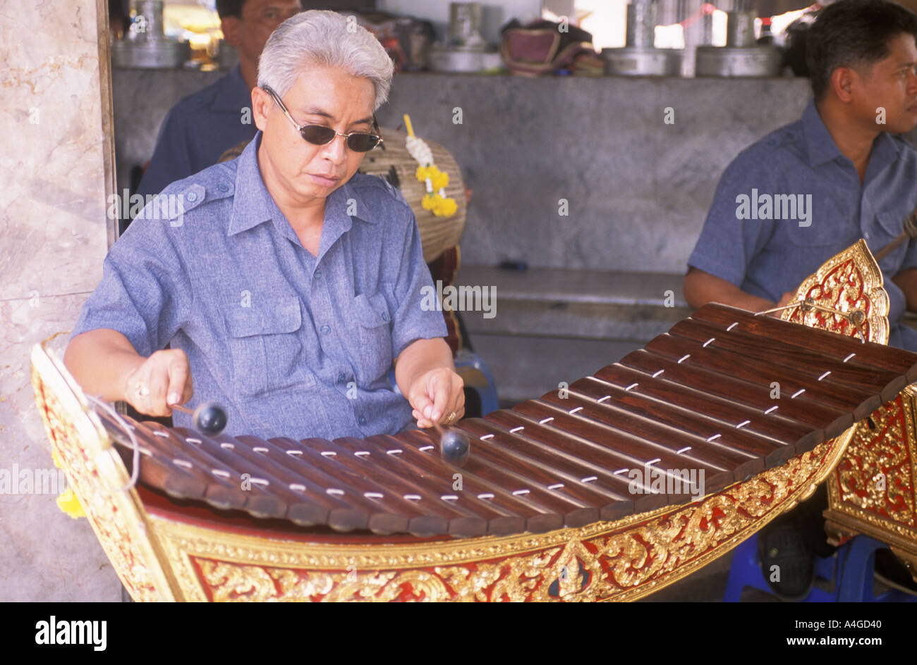 Traditional thai xylophone musical instrument hi-res stock photography ...
