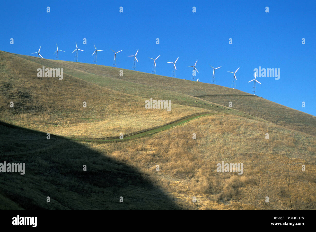 INDUSTRY ENERGY Windmill Stock Photo - Alamy
