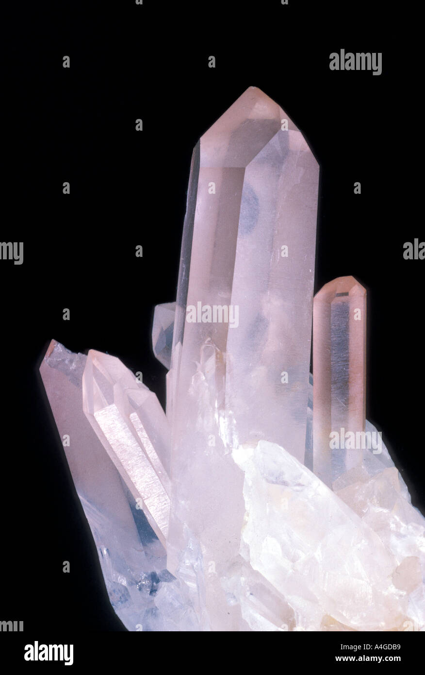 SCIENCE GEOLOGY Crystal Stock Photo - Alamy