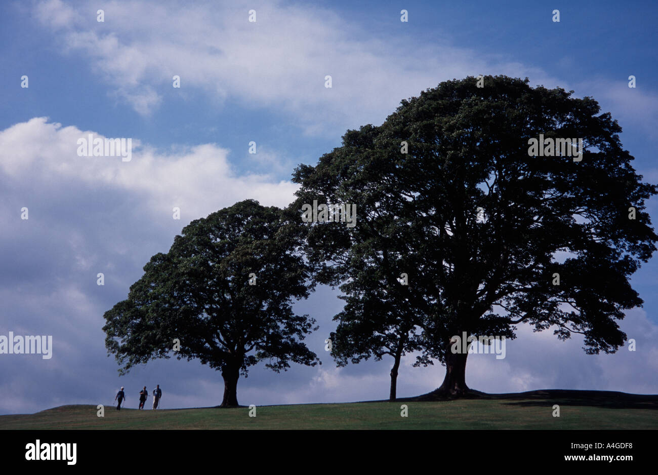 Summer blue sky bath golf club bath hi-res stock photography and images ...