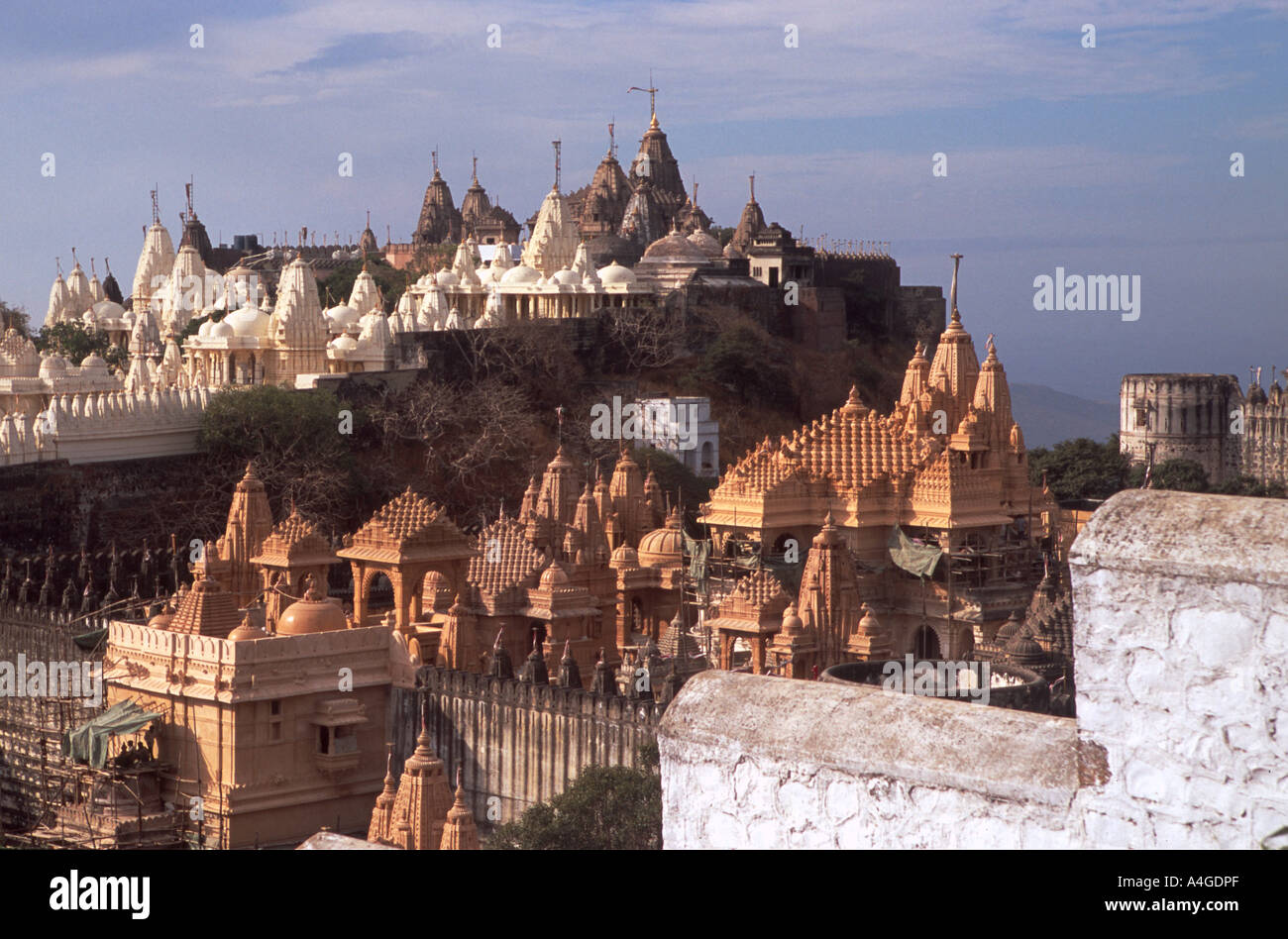 Shatrunjaya temples hi-res stock photography and images - Alamy