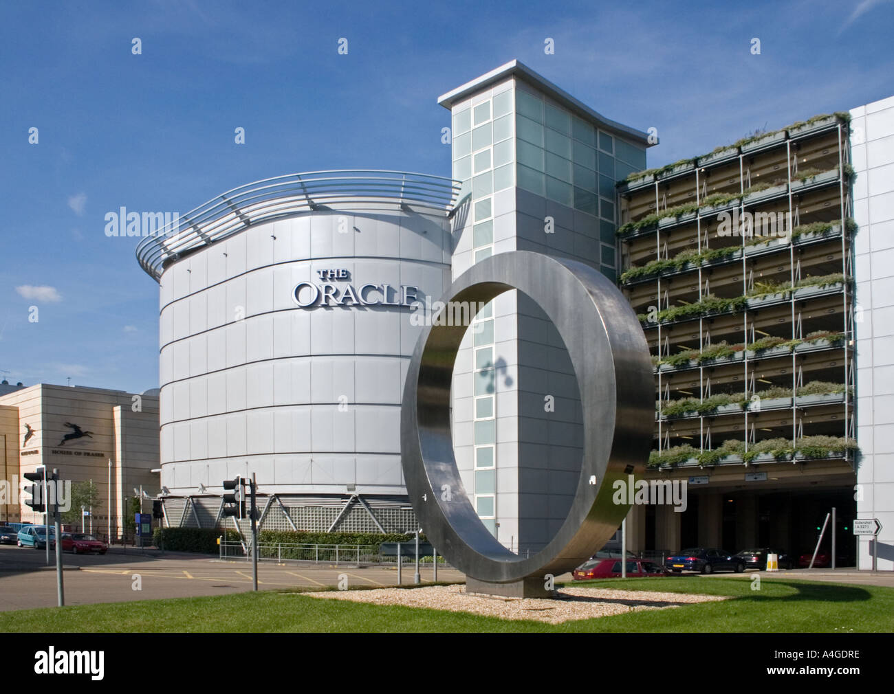 The Oracle Centre and Oracle O Reading 1 Stock Photo - Alamy