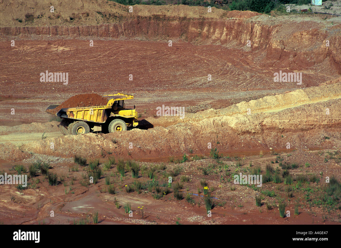 INDUSTRY MINING Quarrying Stock Photo - Alamy