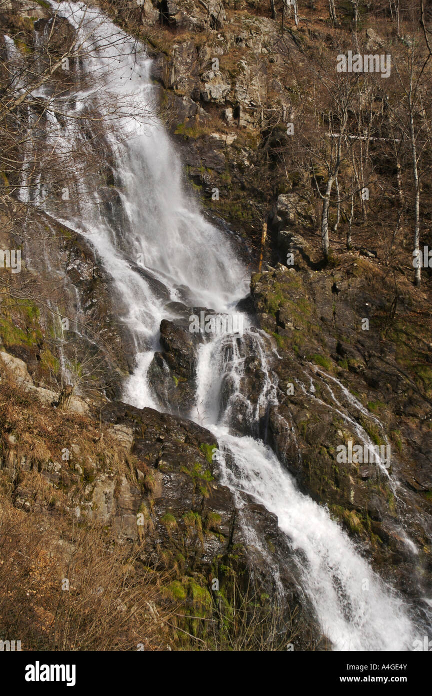Todtnau waterfall germany Stock Photo - Alamy