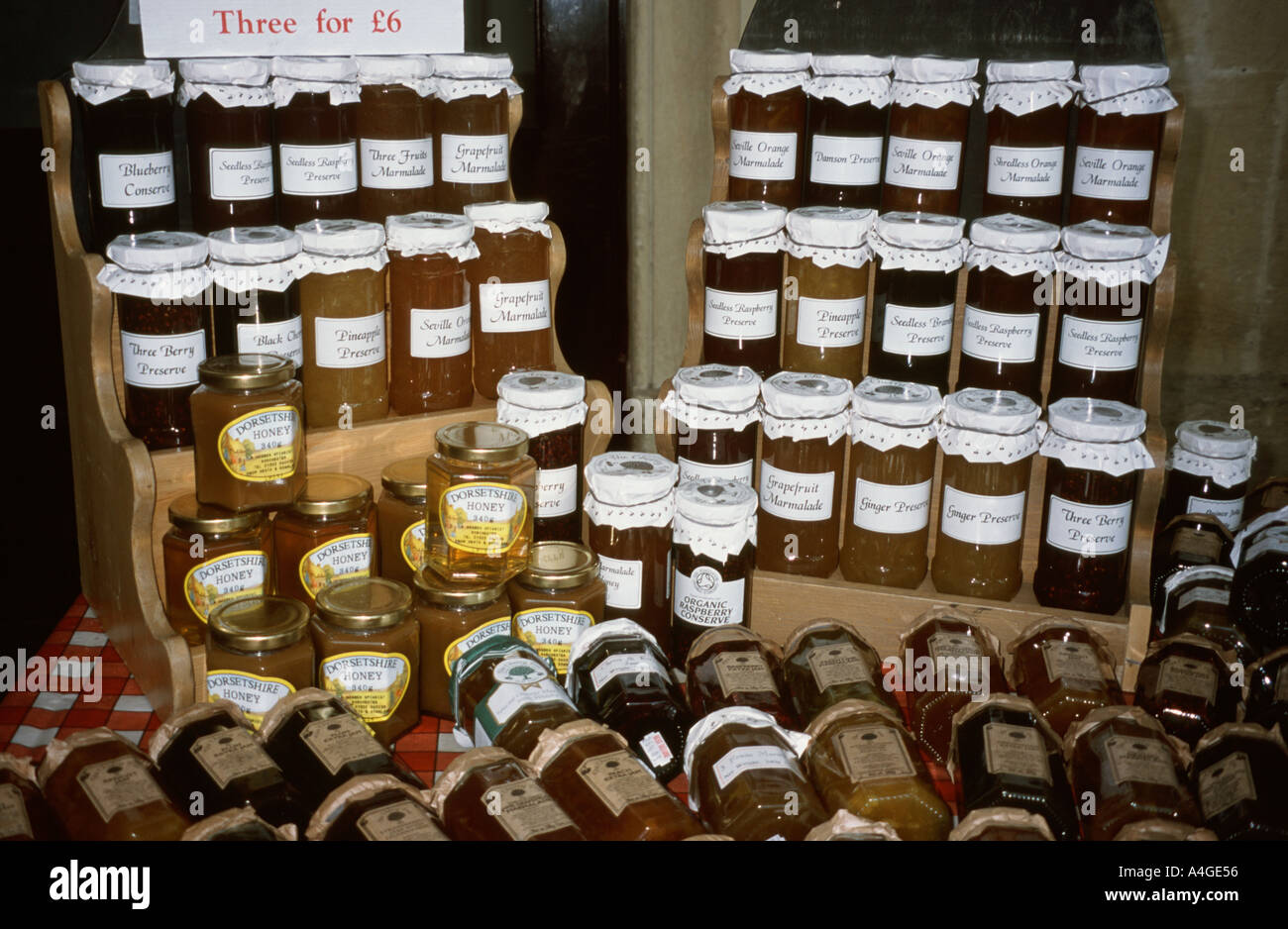 Farmers Market Stall Selling Jars High Resolution Stock Photography and ...