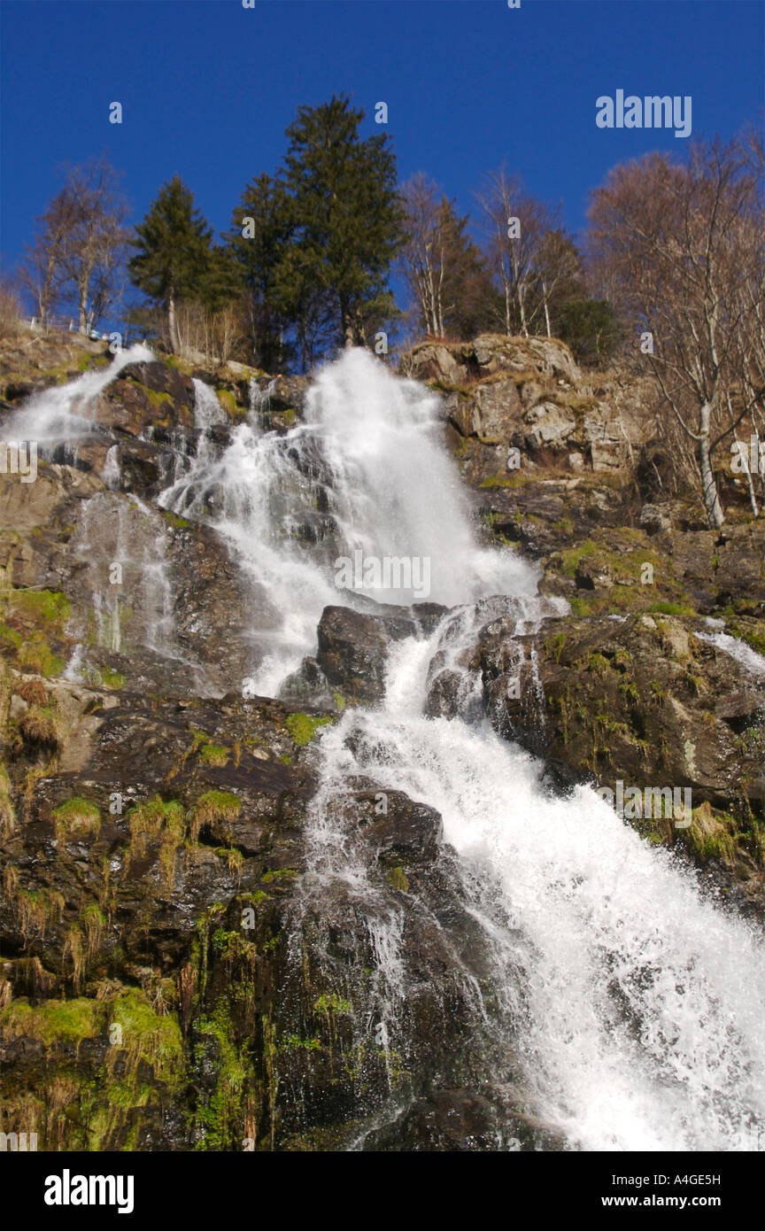 Todtnau waterfall germany Stock Photo - Alamy