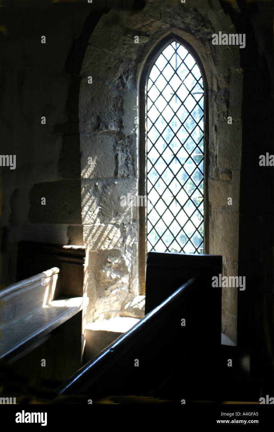 Haddon hall chapel hi-res stock photography and images - Alamy