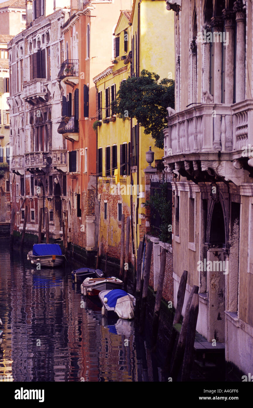 One of many canals with typical Venusian canal building late afternoon ...