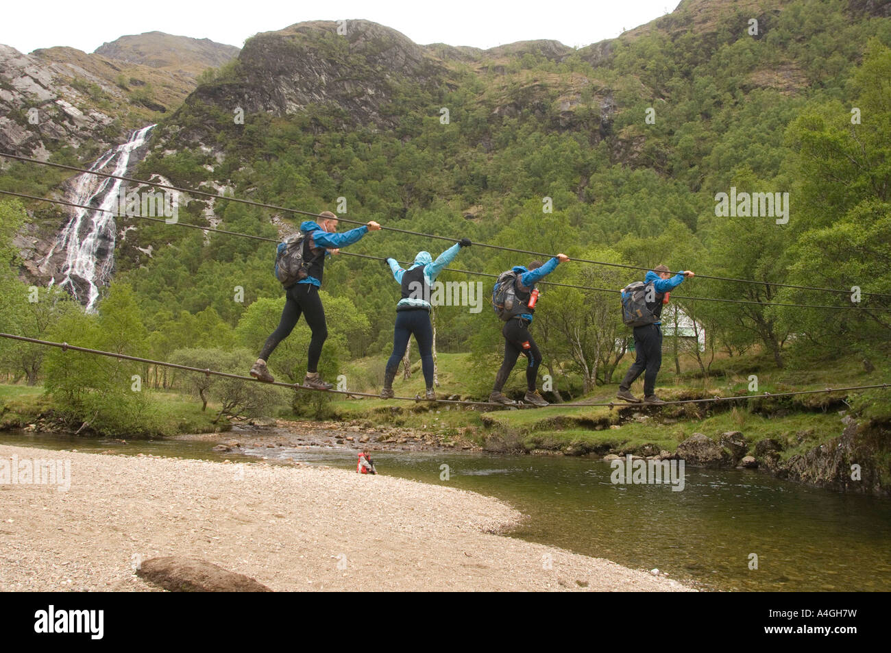Competitors on the Wilderness ARC adventure race 2006 Stock Photo - Alamy