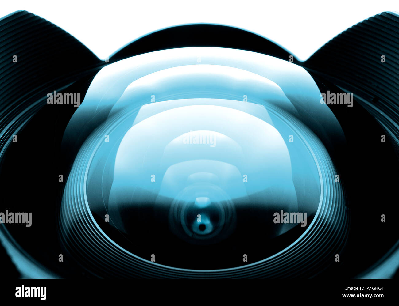 Wide angle lens. Picture by Patrick Steel patricksteel Stock Photo - Alamy