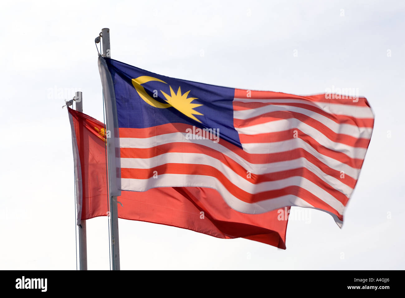 Malaysia regional flag hi-res stock photography and images - Alamy