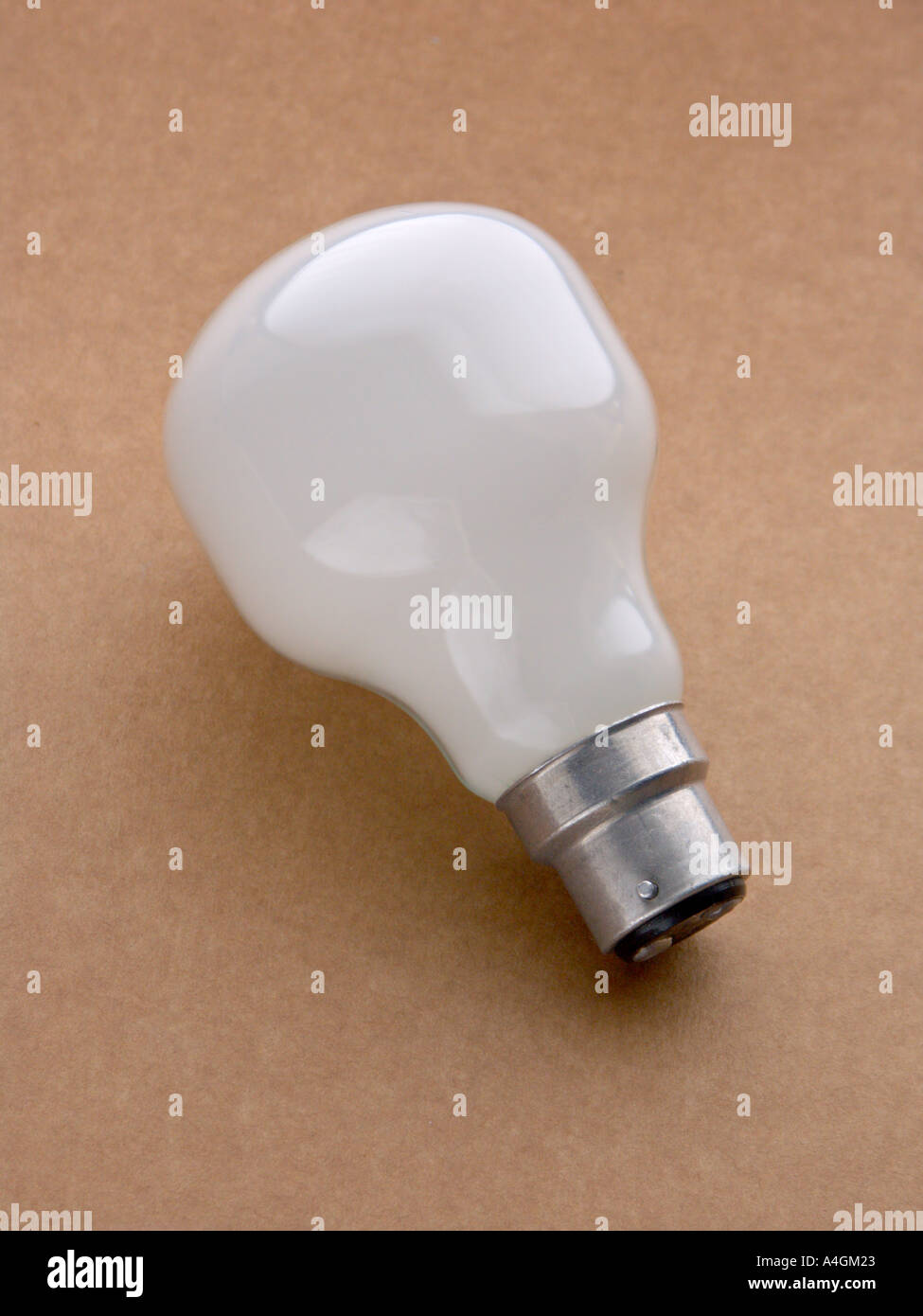 A contemporary shaped lightbulb Stock Photo - Alamy