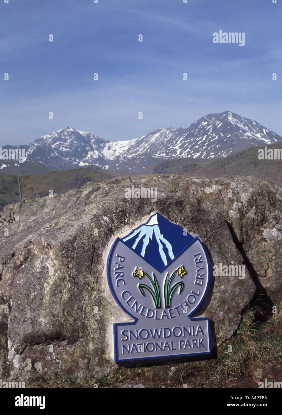Snowdonia park logo hi-res stock photography and images - Alamy