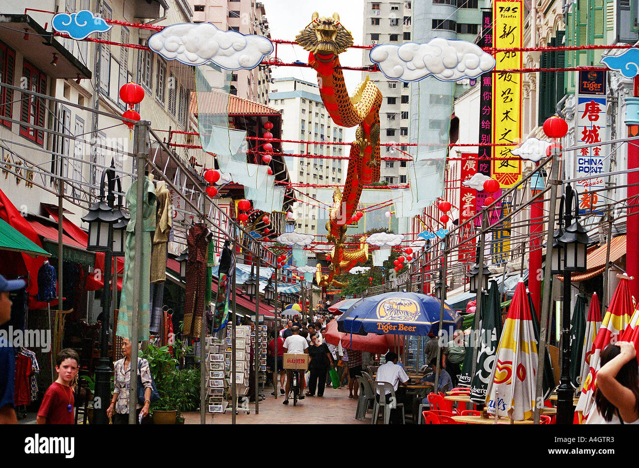 Chinatown in Singapore Stock Photo - Alamy