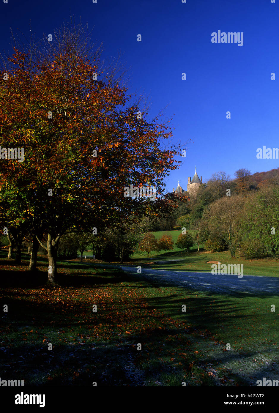 Castell coch autumn hi-res stock photography and images - Alamy