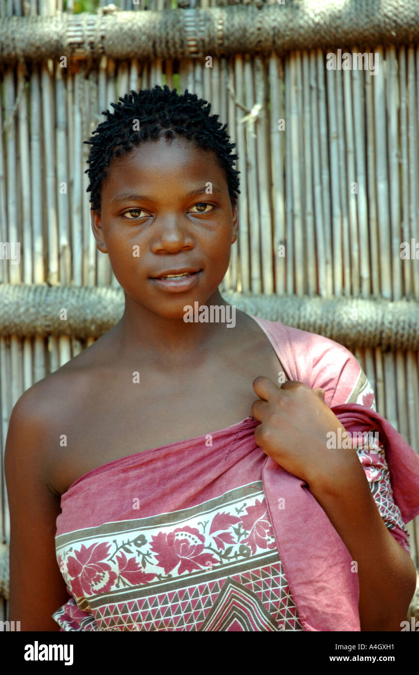 Female Swazi Dancer, Swaziland Cultural Village, Mbabane Stock Photo ...