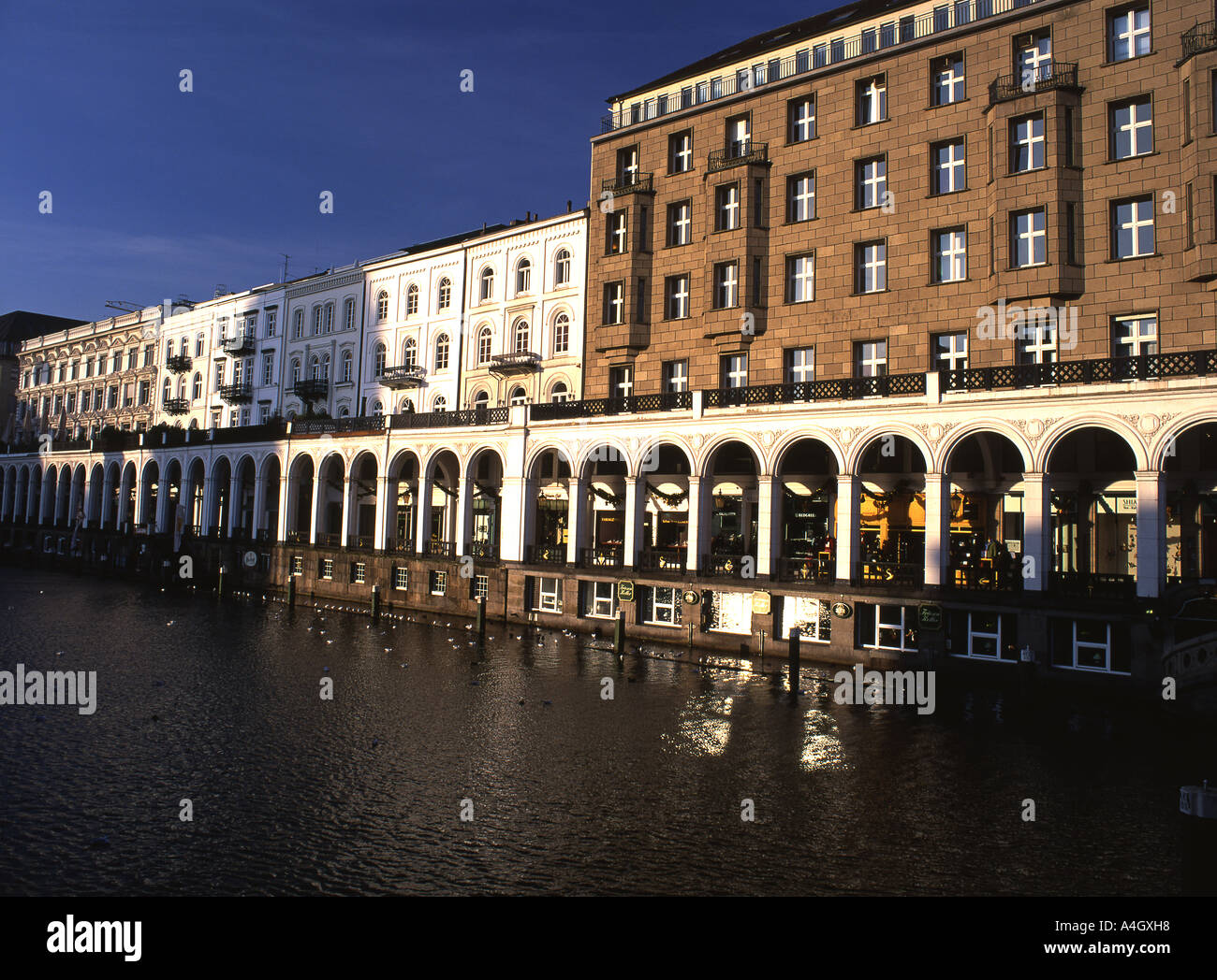 Hamburg alsterarkaden shop hi-res stock photography and images - Alamy