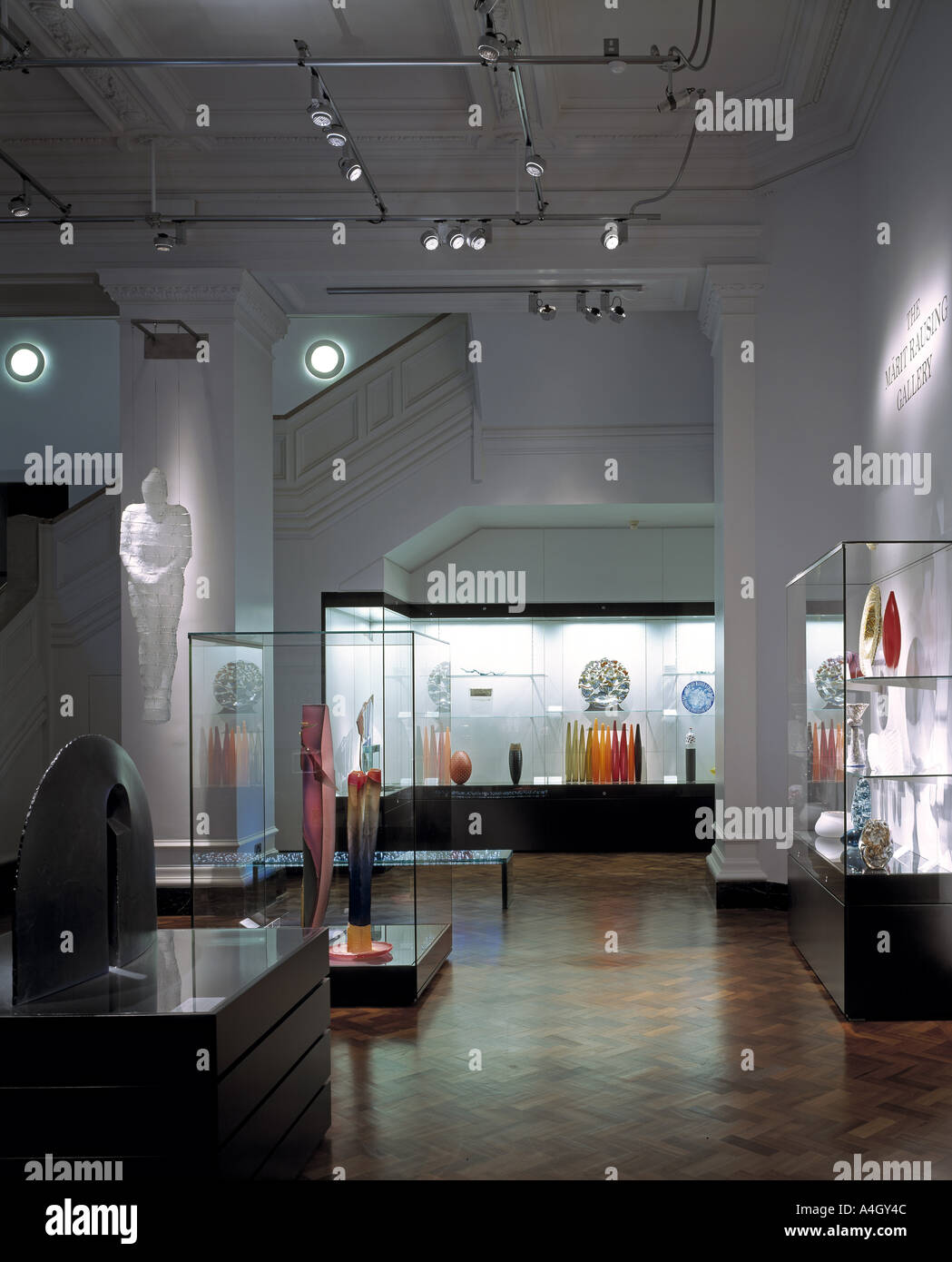 THE GLASS GALLERY - V&A MUSEUM, LONDON, UK Stock Photo - Alamy