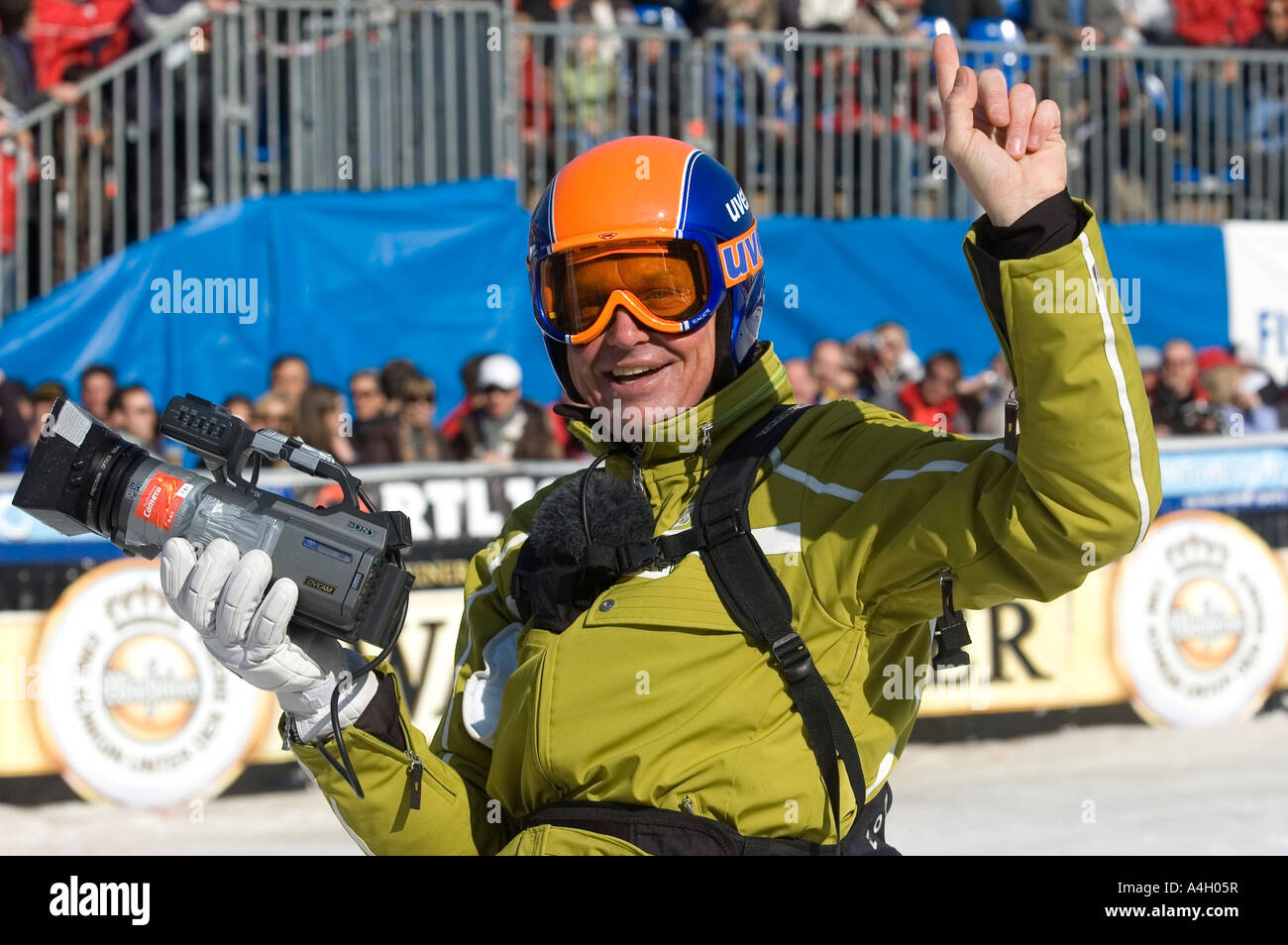 Markus Wasmeier, Camera run, FIS Ski Worldcup, Downhill men, Kandahar ...