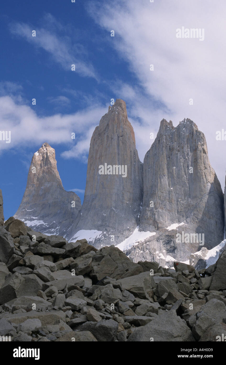 Torres del Paine National Park, Patagonia - Chile. Las Torres del Paine ...