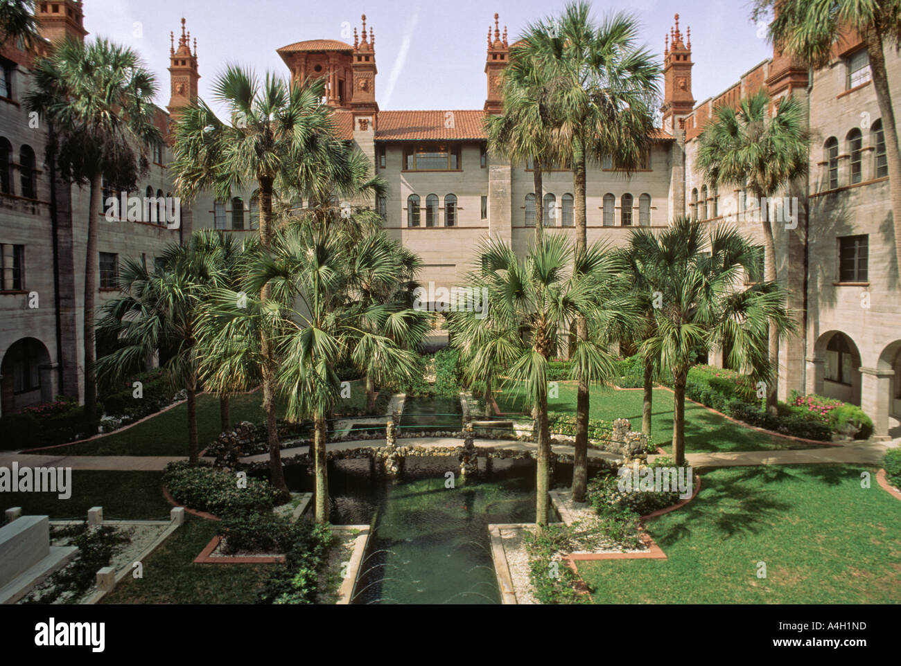 Lightner museum garden pond hi-res stock photography and images - Alamy