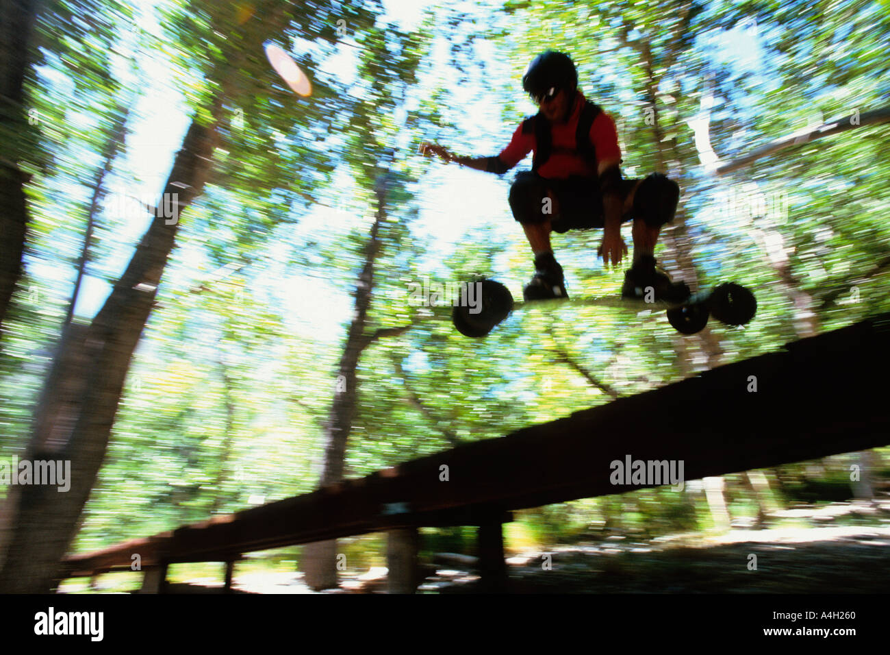 Mountain boarding SPORTS Stock Photo - Alamy