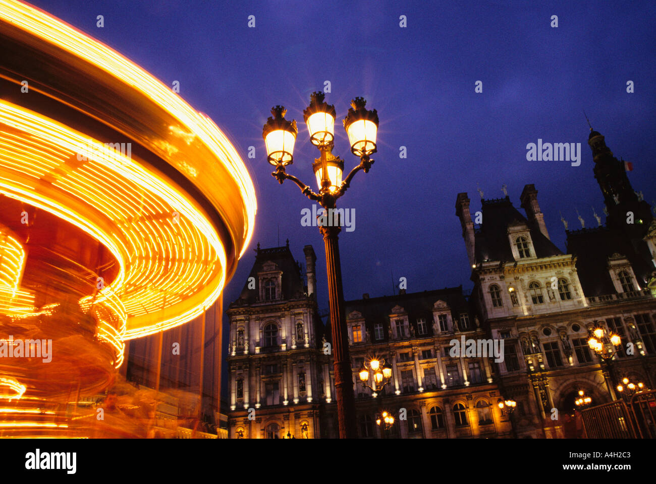 TRAVEL Carousel Paris France Stock Photo - Alamy