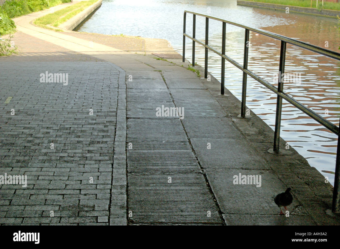 towpath under bridge grand union canal London UK Stock Photo - Alamy