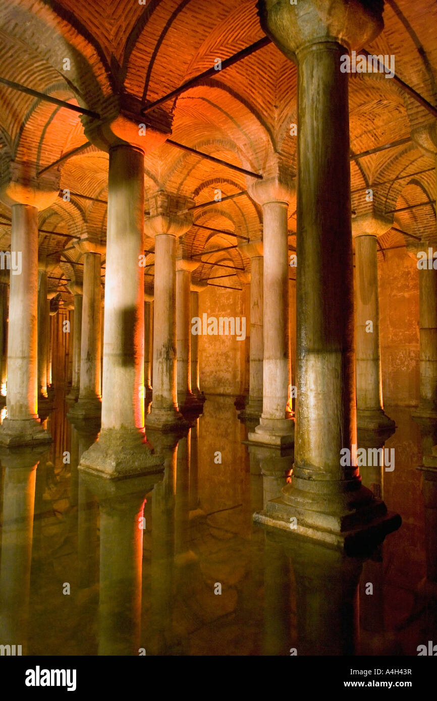 Basilica Cistern Istanbul Turkey Stock Photo - Alamy