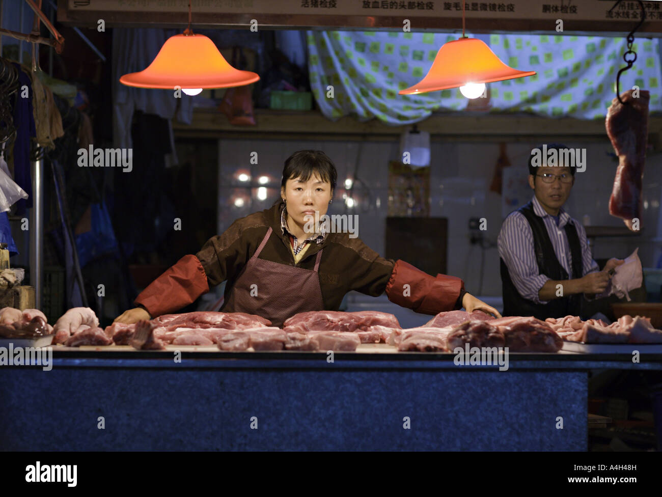 Shanghai butcher hi-res stock photography and images - Alamy