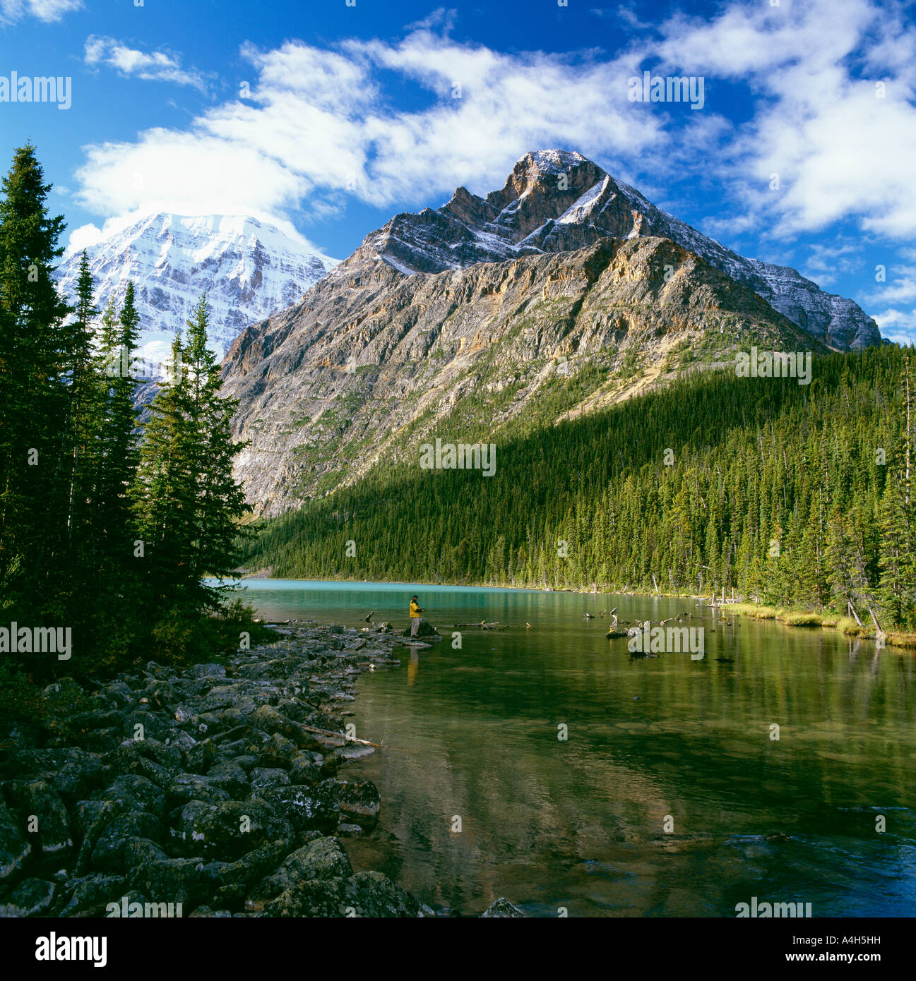 One person jasper national park hi-res stock photography and images - Alamy