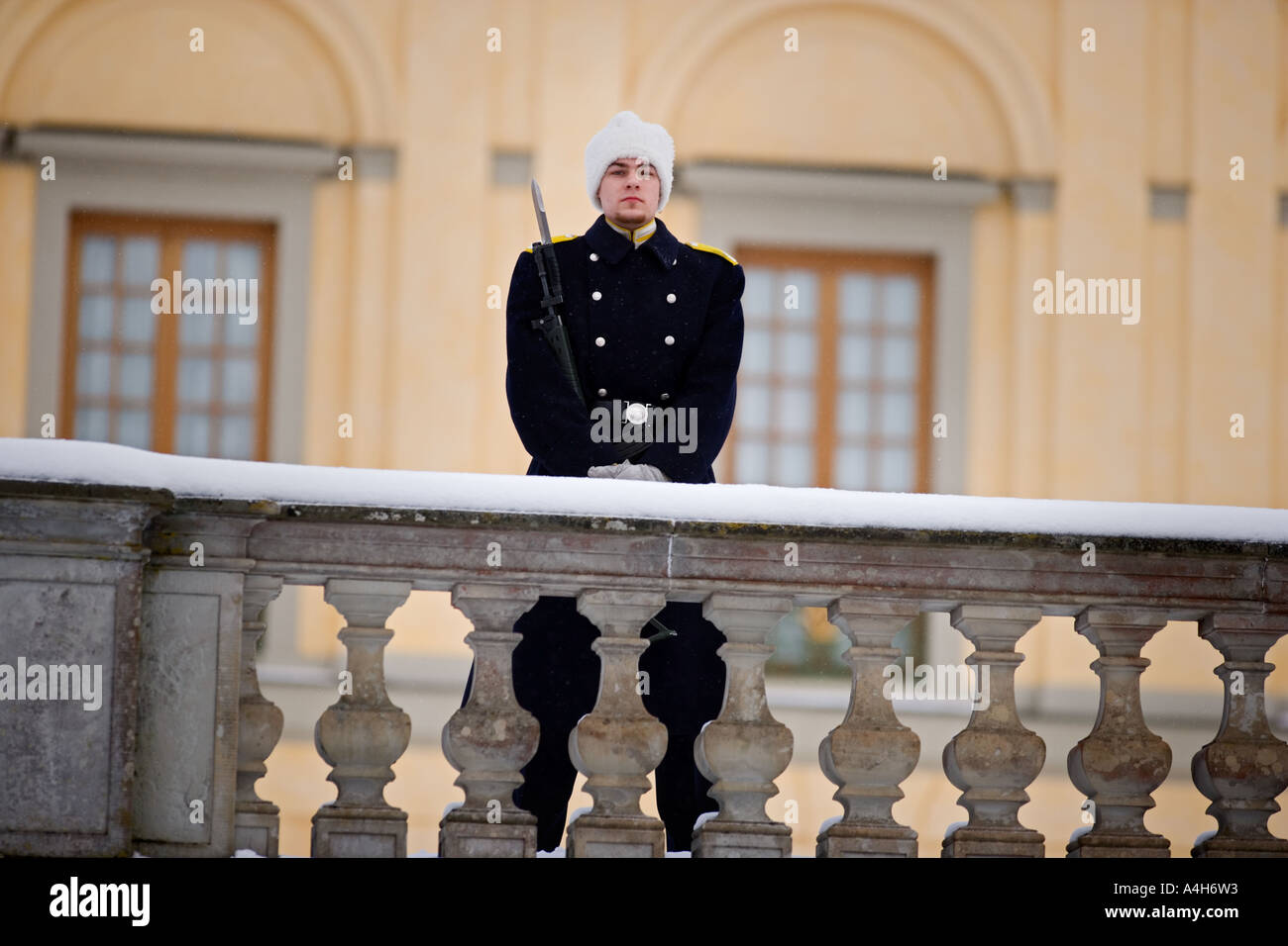 Palace guard at Drottningholm Stock Photo - Alamy