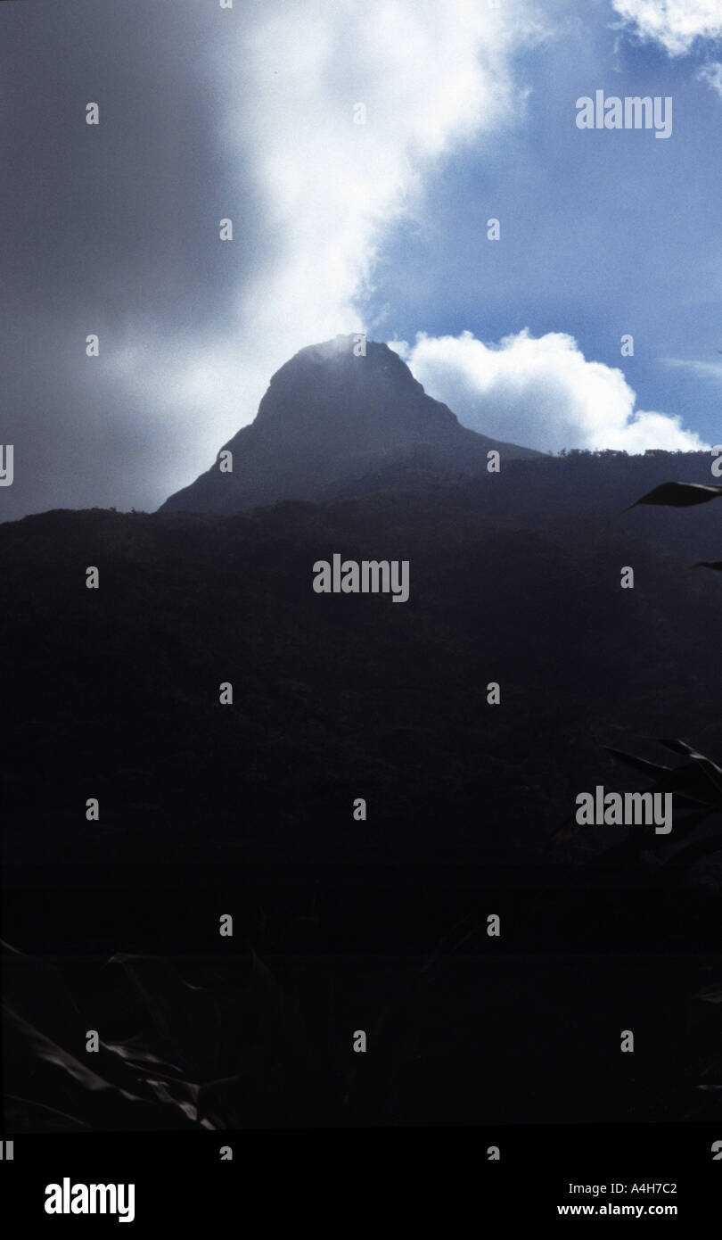 Sri Pada also known as Adam s Peak in Sri Lanka s hill country Stock ...